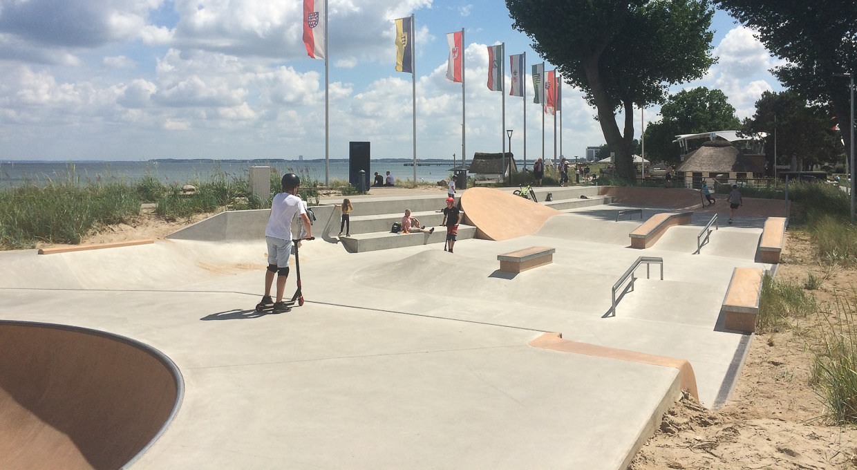 Venice Beach von Deutschland - Skateboarding Sylt e.V.